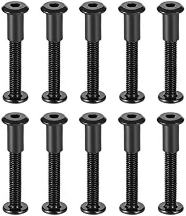 Black M6 Binding Screw Post Leather Fastener | eBay