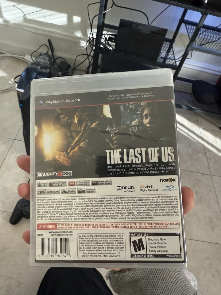 Ps3 Backwards Compatible With A Lot Of Games And Sealed The Last Of Us ...
