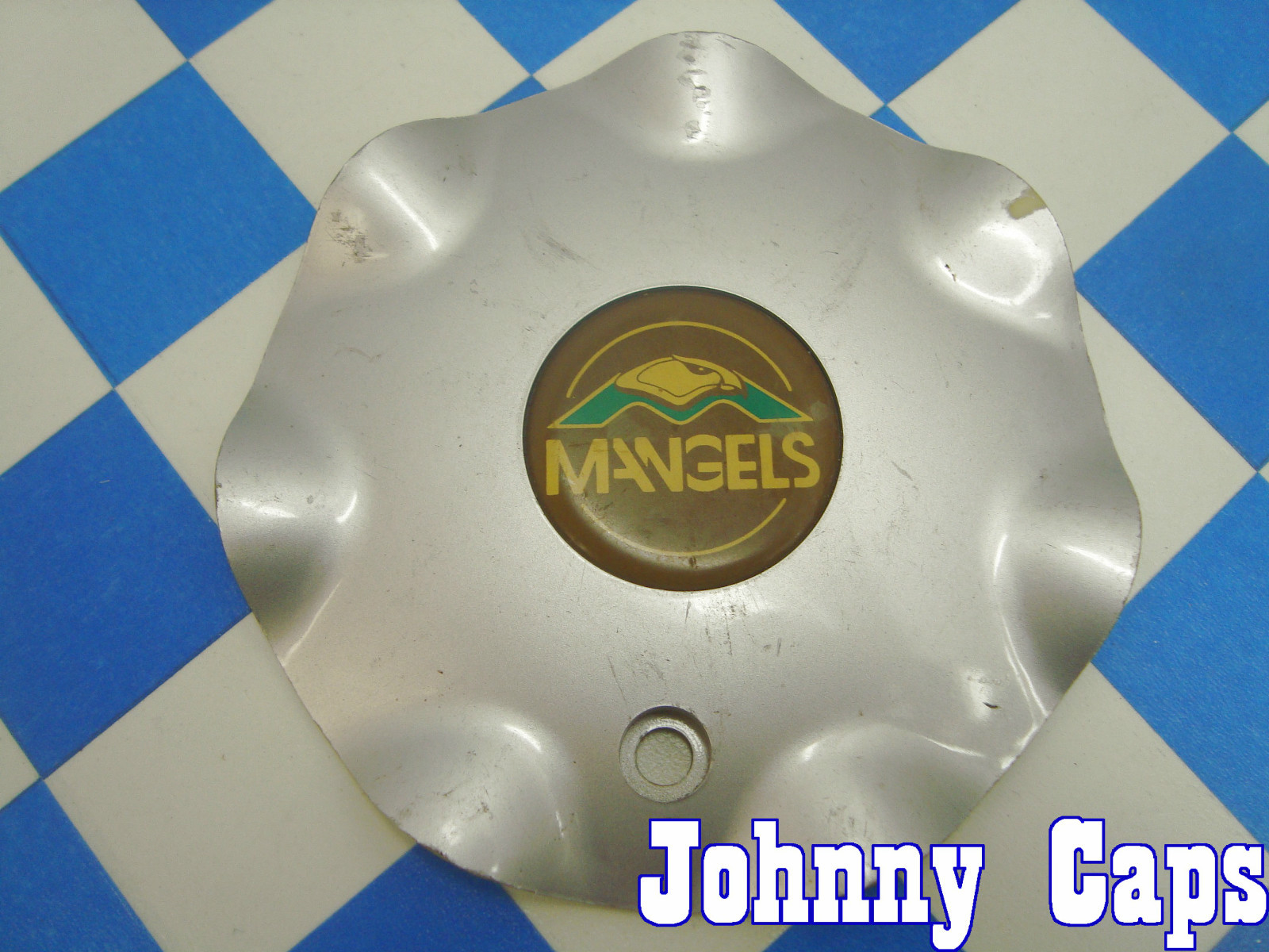 Mangels Wheels Silver Center Caps #PDAC7436 Custom Wheel Center Cap (1 ...