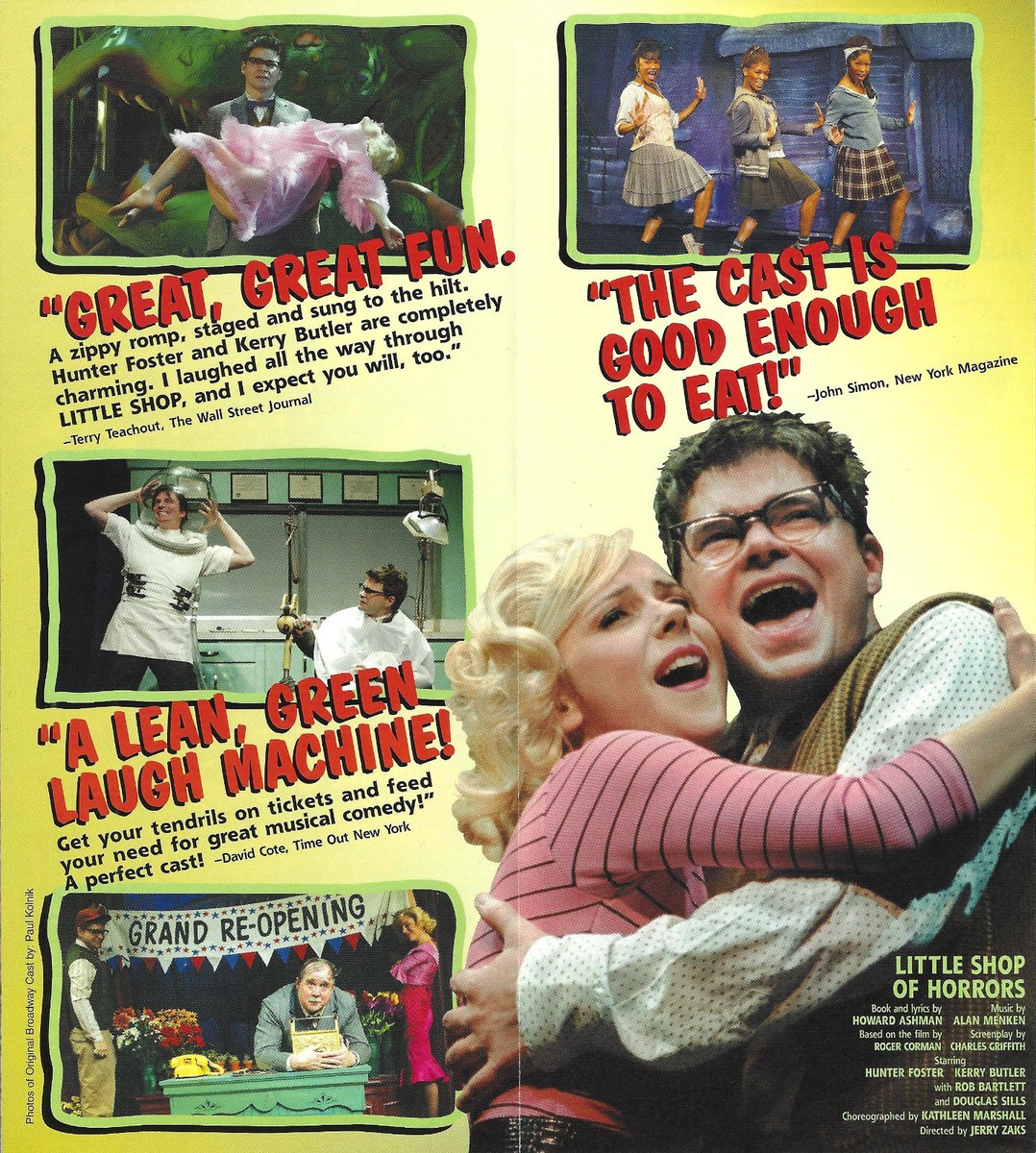 Audrey Little Shop Of Horrors Kerry Butler Messed Up A Weeee Bit In