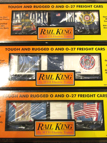 MTH FDNY Firefighter 9-11 Train Set Rescue 2, Ground Zero, New York ...