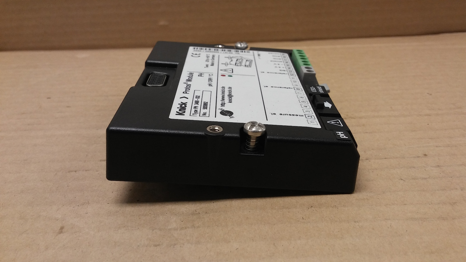 KNICK PROTOS Type PH 3400-032 Process Analysis System PH Measuring ...