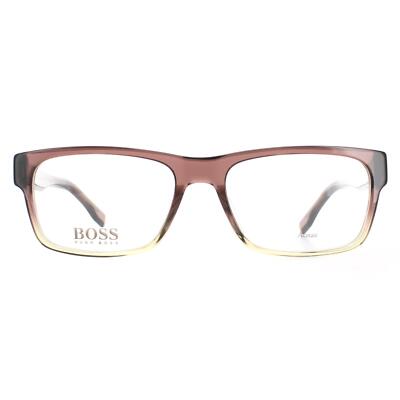 Hugo Boss Glasses Frames BOSS 0729/IT 09Q Brown Men | eBay Australia