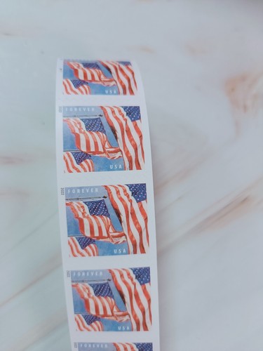 100 USPS U.S. Flag- Postage For FREE SHIP. | eBay