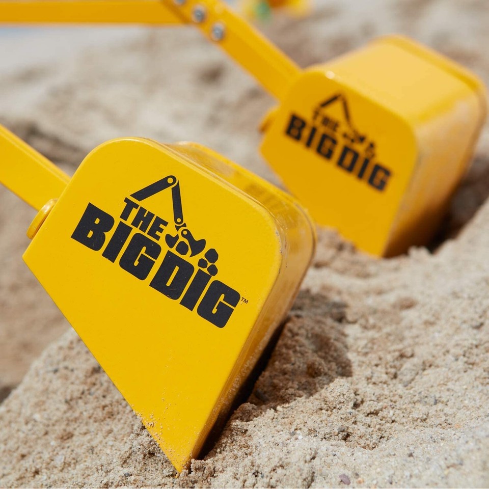 Sandbox Digger Sand Excavator Crane Swivel Kids Outdoor Backyard Play ...