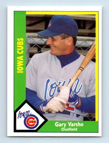 1990 CMC Iowa Cubs Gary Varsho Iowa Cubs #21 | eBay