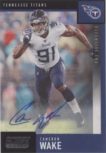 2020 Score - Cameron Wake #121 Signatures (AU) for sale online | eBay