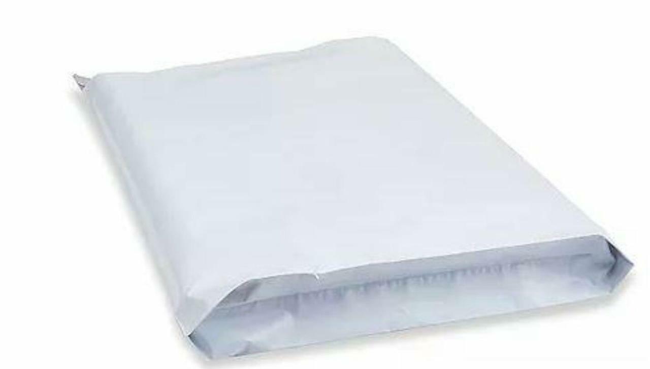 Heavy Duty TEAR PROOF POLY MUSCLE MAILERS 26" x 28" x 4" Gusset & FLAP ...