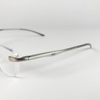POLICE eyeglasses SATIN SILVER RIMLESS glasses frame MOD: V2922V COL ...