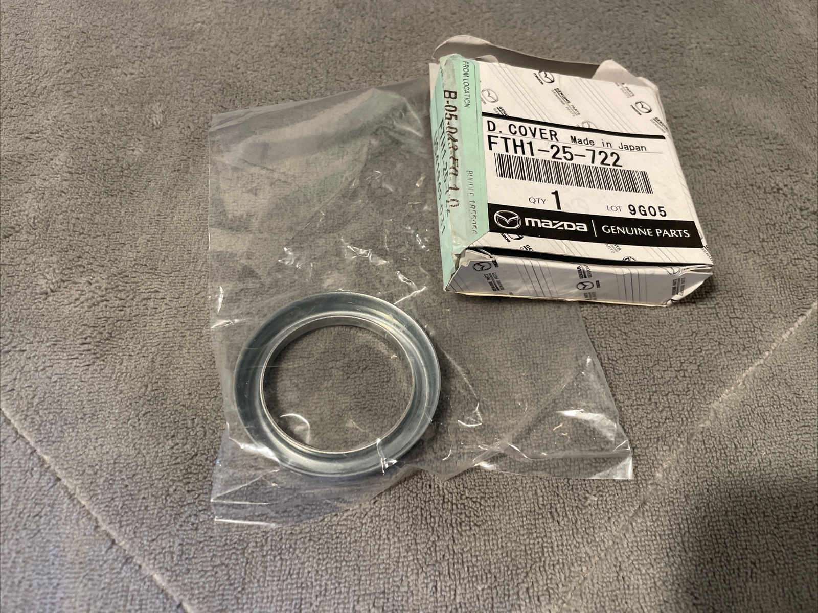 FTH125722 Genuine Mazda Cover Dust Fth1-25-722 for sale online | eBay