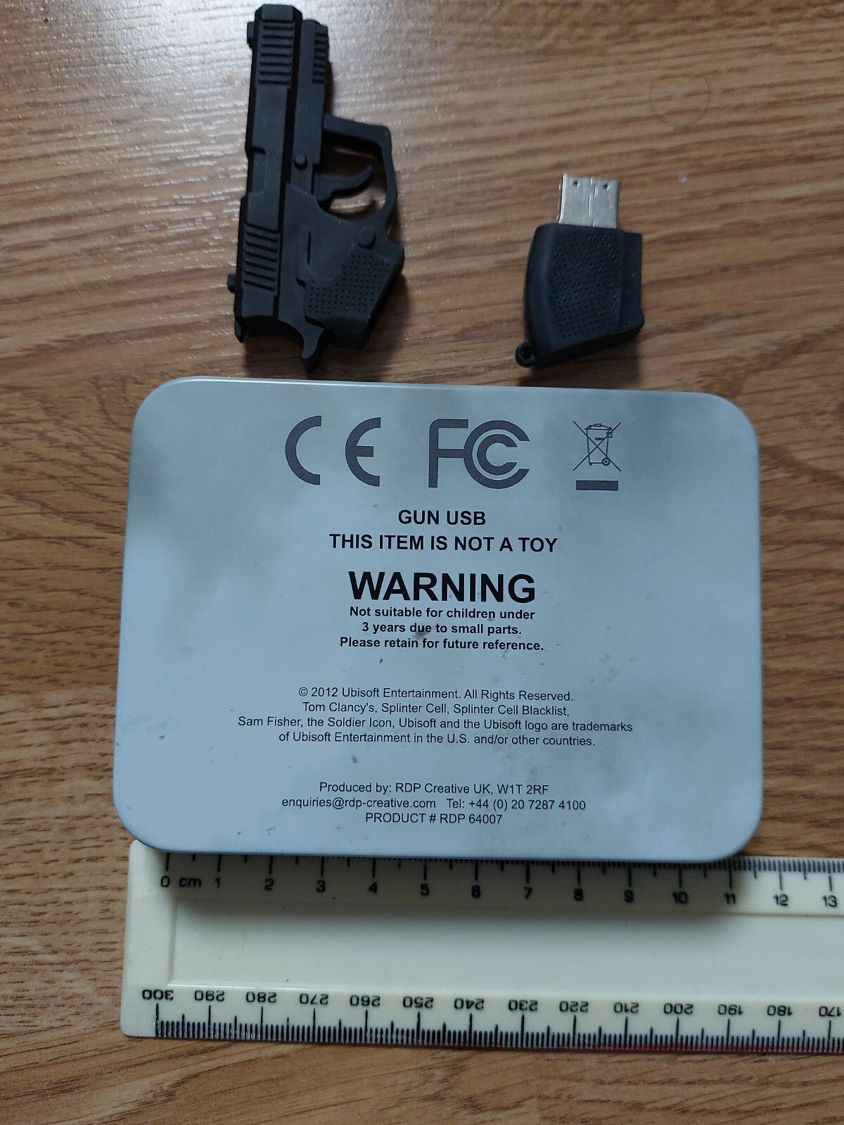 Tom Clancy’s Splinter Cell Blacklist 4GB Gun USB Stick - Official Promo ...