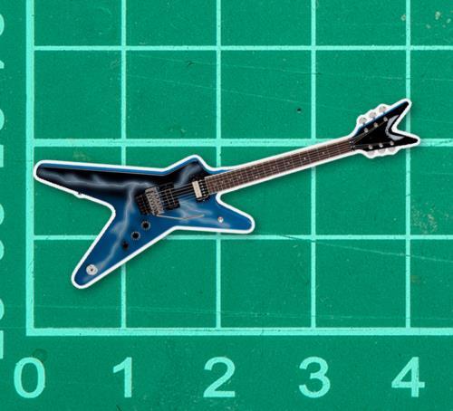Dimebag Darrell Lightning Bolt Guitar Sticker Decal | eBay