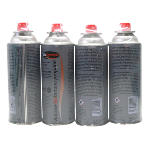 NEW Go System Butane Propane Isobutane Gas Fuel Cartridge Power Source ...