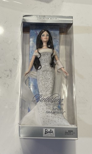 April Diamond Barbie Doll The Birthstone Collection 2002 Mattel ...