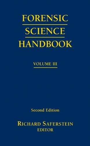 Forensic Science Handbook, Volume 3 (2nd Edition) 9780132207157| eBay