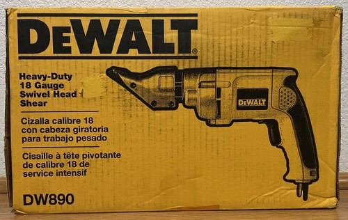 DEWALT DW890 18 Gauge Swivel Head Shear for sale online | eBay