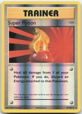 Super Potion 87/108 Reverse Holo XY - Evolutions Pokemon Card NM | eBay