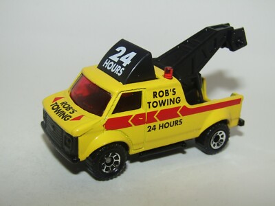 Matchbox Superfast No 21 Breakdown Van Yellow Rob's Towing 24 Hours V N ...