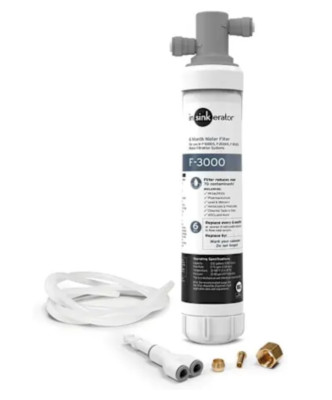 InSinkErator F-3000S Under Sink Premium Filter System Water Filtration ...