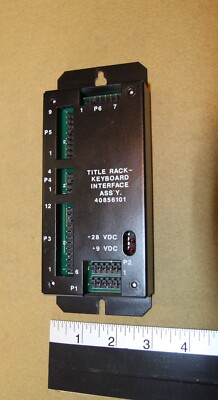 Rowe AMI Cd-100C jukebox keyboard interface board assembly - Tested ...