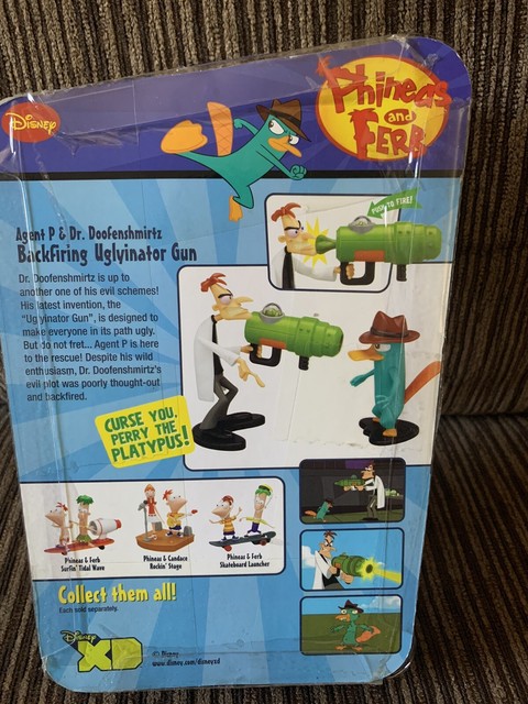 Disney Phineas and Ferb Agent P & Dr Doofenshmirtz Backfiring ...