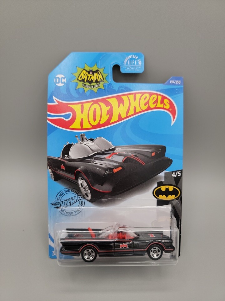 Hot Wheels Batmobile - TV series Batmobile lot of two (gray/red) and ...