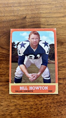 1963 Topps #77 Bill Howton Dallas Cowboys | eBay