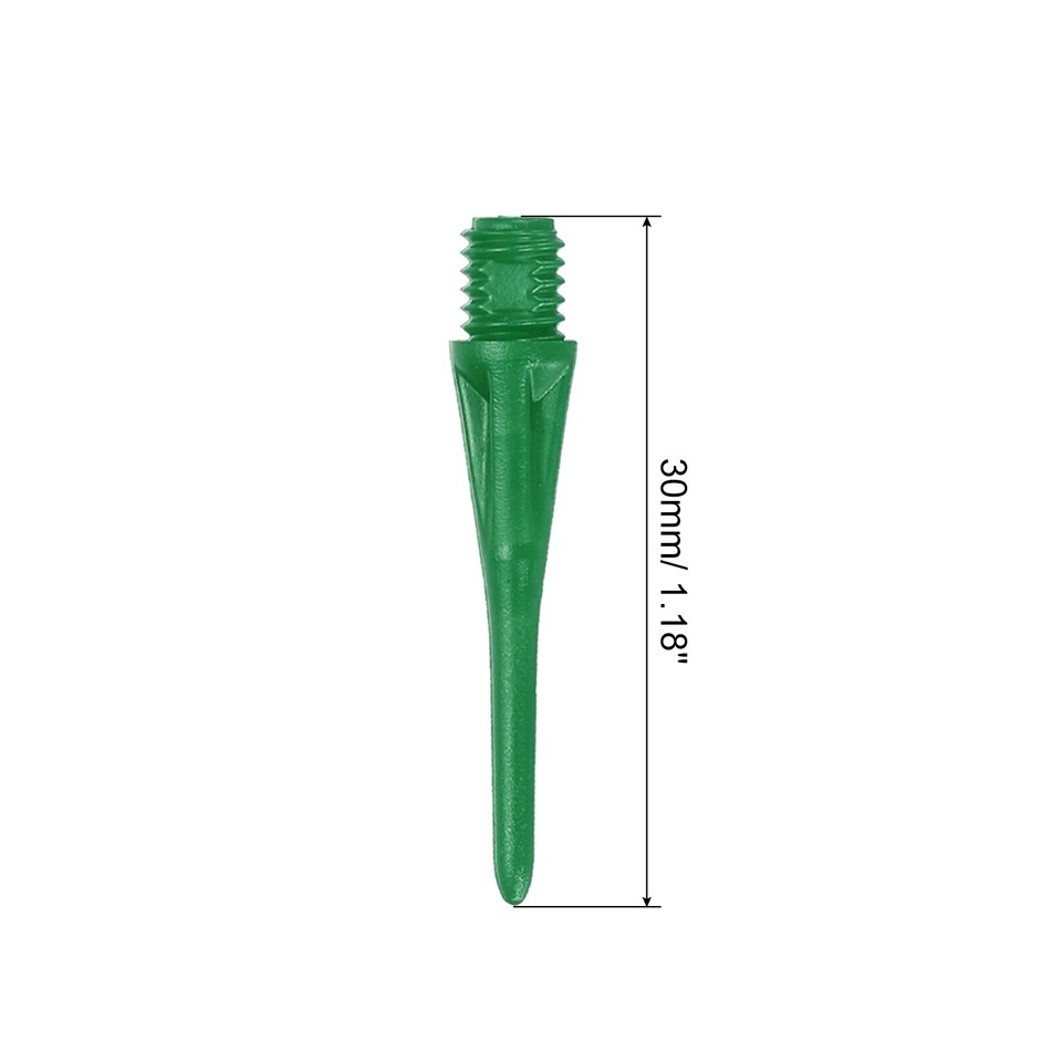 Plastic Dart Tips, 60 Pack 2BA Thread Soft Dart Tips Plastic Tip, Green ...
