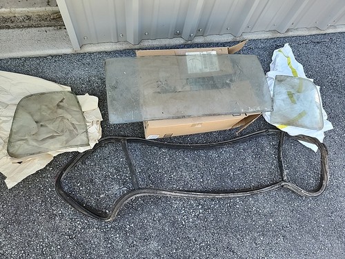 MGA Coupe rear window glass. 3 pieces | eBay