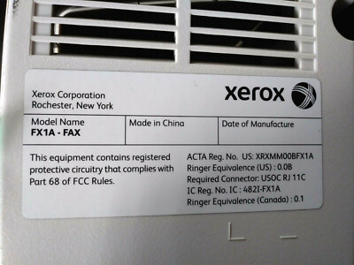 Used Xerox FX1A - FAX unit | eBay