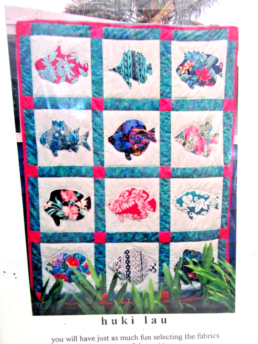 Tropical Fish Quilt Patterns Fish On Wall Quilt Pattern Water Life Raw