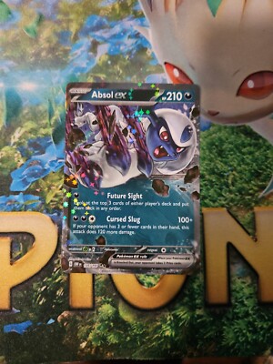 Pokémon TCG Absol ex SV03: Obsidian Flames 135/197 Holo Double Rare | eBay
