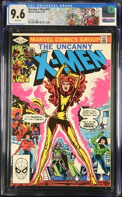 Uncanny X-Men #157 CGC 9.6 WP Phoenix 1982 Claremont Brood Magneto ...