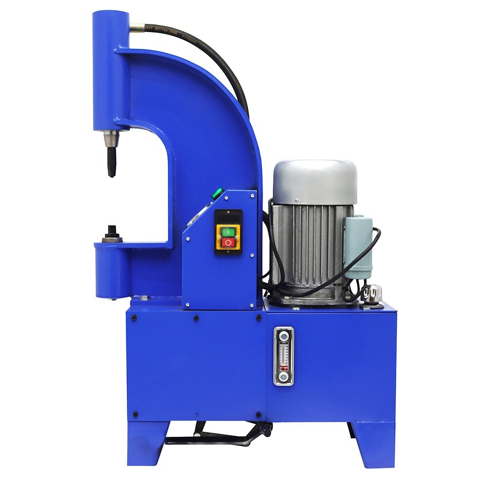 Vertical Electric Hydraulic rivet machine Pedal Operated Auto Feed ...