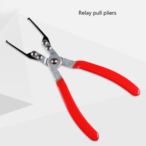 Disassembly Clamp with Red Plastic Handle Relay Extraction Pliers ...