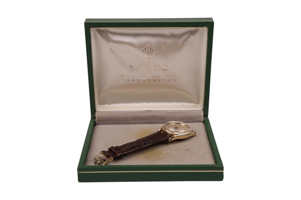 1959 Baltimore Colts NFL Champions 18K Gold Rolex Watch Awarded to DE ...