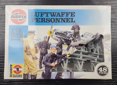 Airfix Luftwaffe Personnel 1/72 Model Figures Series 1 WWII Sealed NOS ...