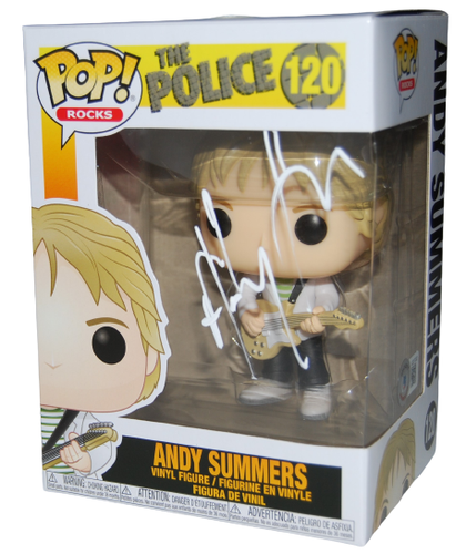 ANDY SUMMERS signed (THE POLICE) autographed #120 Funko Pop BECKETT BAS AD27032 | eBay