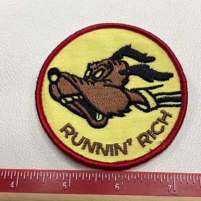 Vintage Cartoon Dog RUNNIN’ RICH Patch M003 | eBay