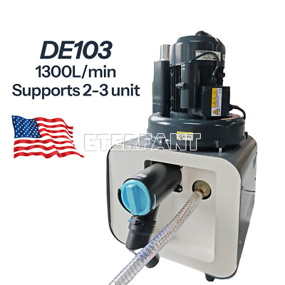 Dental Electric Suction Machine Vacuum System Semi-Dry Type Support 2-3 ...