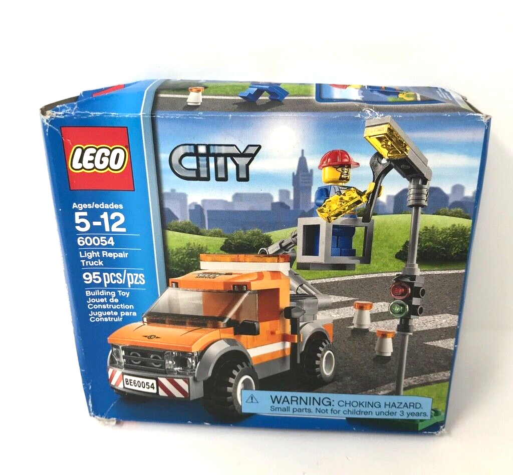 *NEW SEALED DAMAGED BOX* LEGO 60054 City Light Repair Truck | eBay