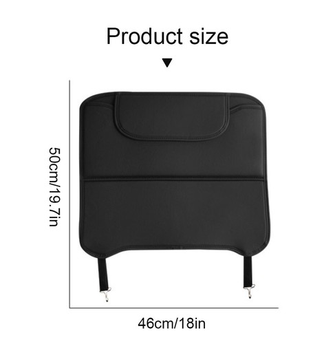 Seat Cover Auto Anti Kick Mat Pad Anti Kick Back Protector Car Storage ...