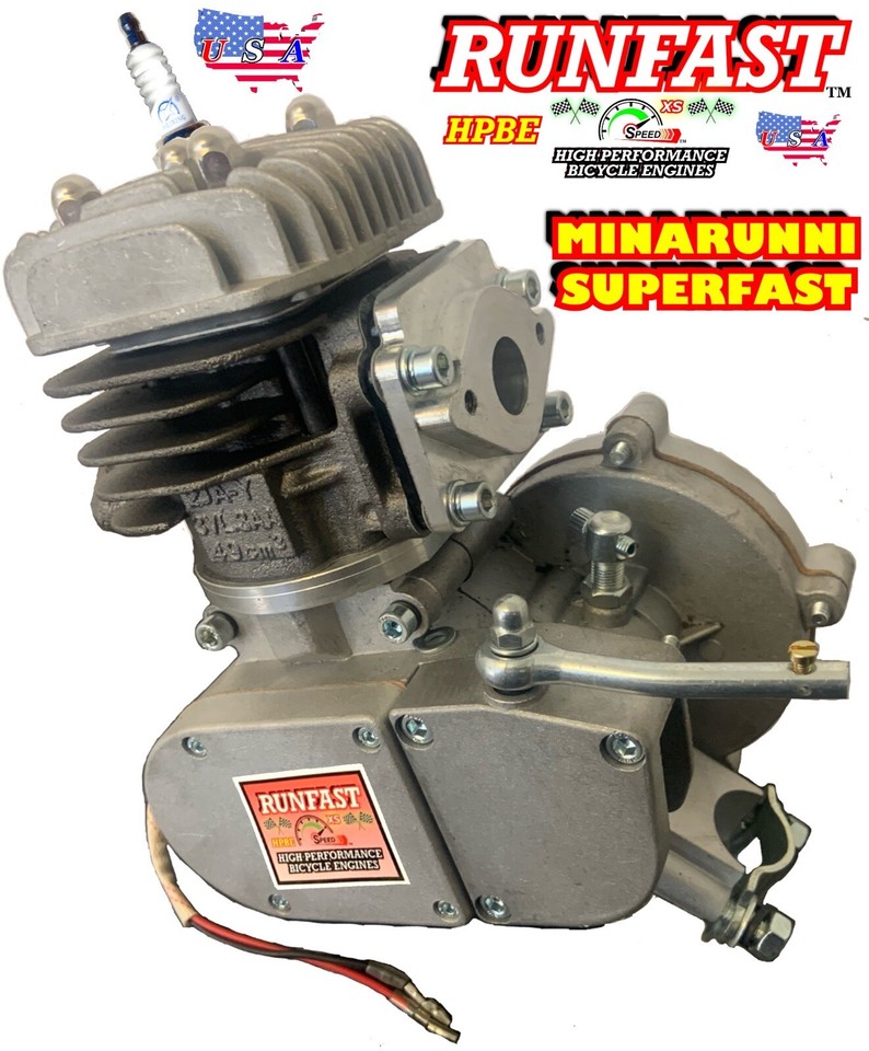 Minarelli Style Motorized Bike Race Engine 6HP High Performance Engine ...