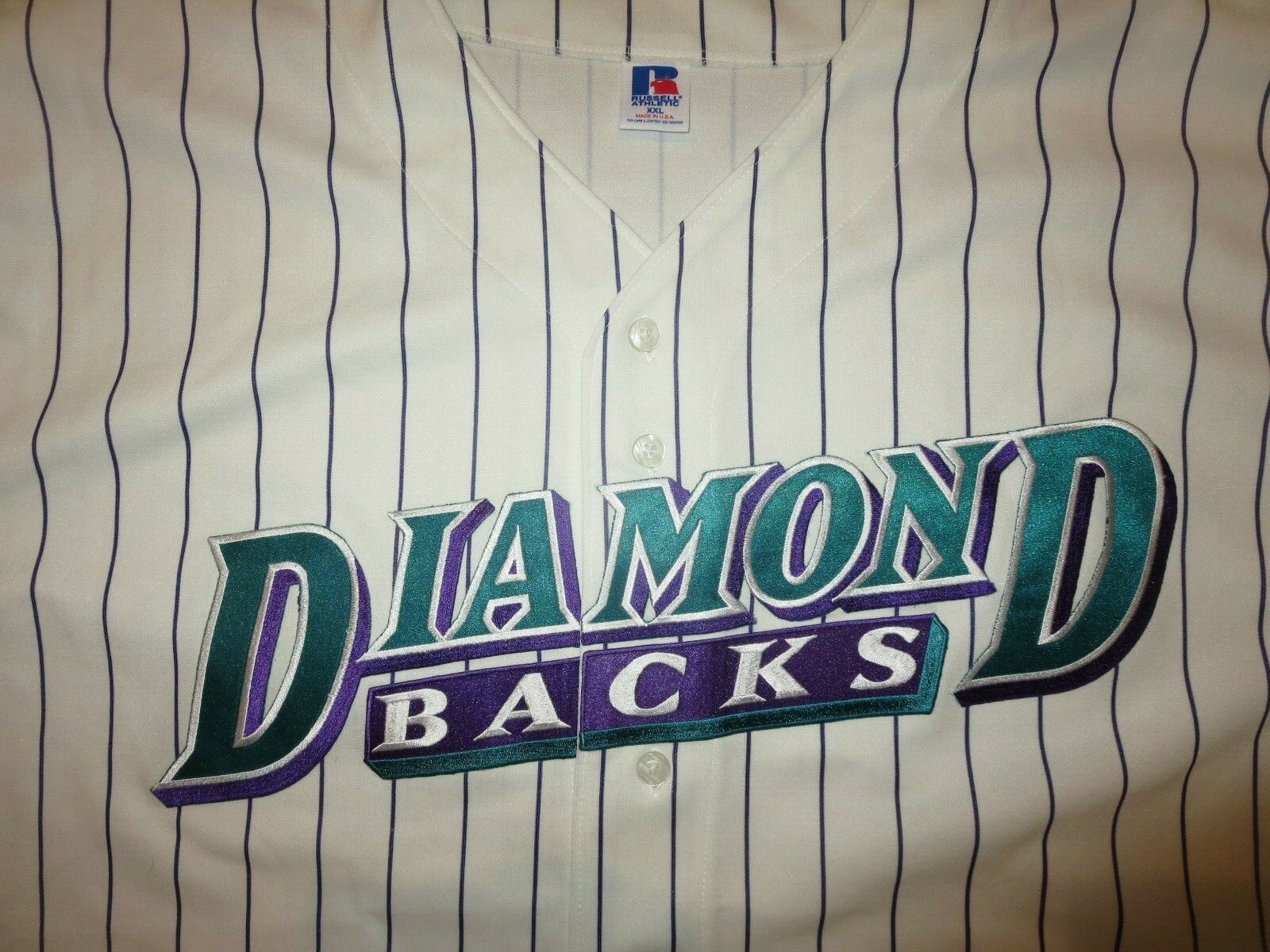 Arizona Diamondbacks 1998 Inaugural Season MLB Russell Athletic Jersey ...