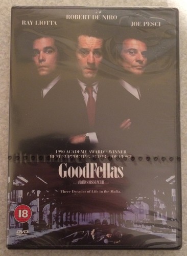 GOODFELLAS DVD [New / Sealed] 1999 D012039 Ray Liotta, Robert De Niro ...