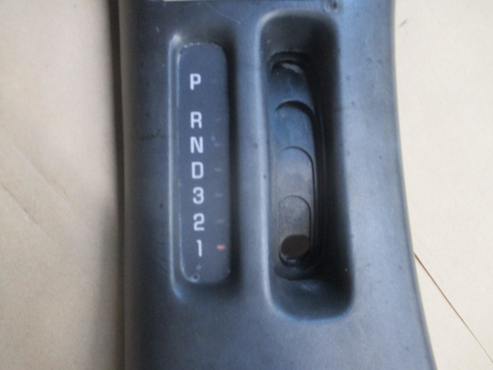 00-02 Firebird Trans Am Console Shift Shifter Trim Plate Auto 0511-99 ...
