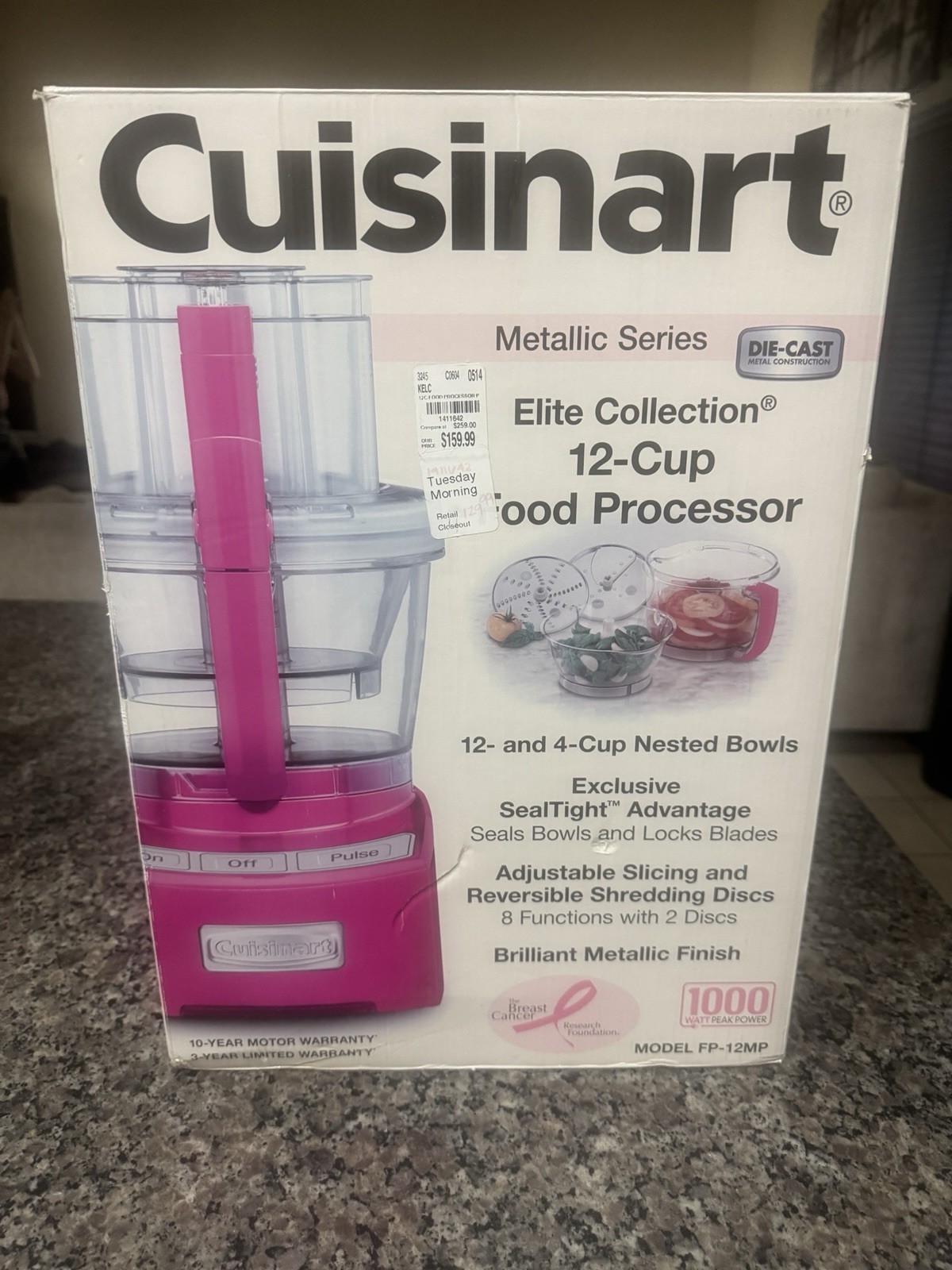 Cuisinart Food Processor 12-Cup Elite FP-12MP | eBay