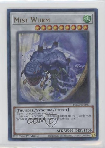 2022 Yu-Gi-Oh! - Hidden Arsenal: Chapter 1 1st Edition Mist Wurm #HAC1 ...
