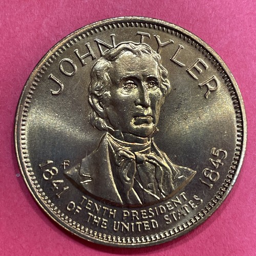 John Tyler Presidential Token - Medal - Coin (LocA) | eBay