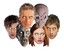 Doctor Who Mask Packs Official Party Face Masks Companions Monsters ...
